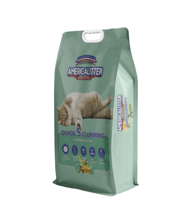 America litter arena quick clumping aroma limon 7kg – Imperio Patitas
